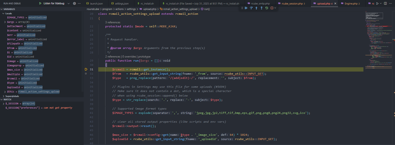 Analyze CVE-2025-49113 Roundcube RCE via PHP Object Deserialization | R1kk4's Blog